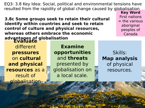 3.8C A Level Geography Globalisation Edexcel - Jumbo Wild | Teaching ...