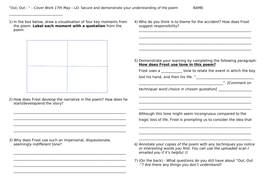 Robert Frost - "Out, Out-" | Teaching Resources