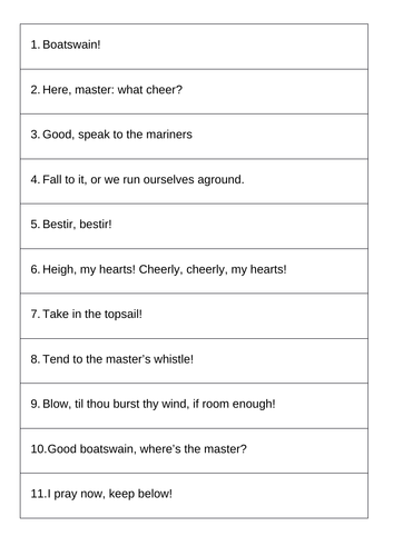 The Tempest - Lesson Pack | Teaching Resources