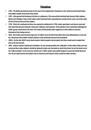 NEW OCR GCSE - Making of America Unit 1 - America's Expansion ...