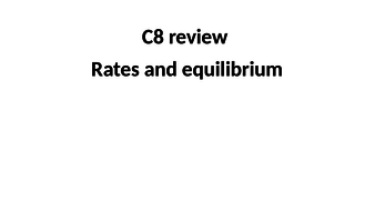 New 9-1 GCSE Chemistry C8 Rates and Equilibrium Higher/Foundation ...
