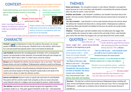 Macbeth Revision Map | Teaching Resources