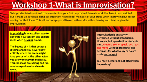 Drama Improvisation | Teaching Resources