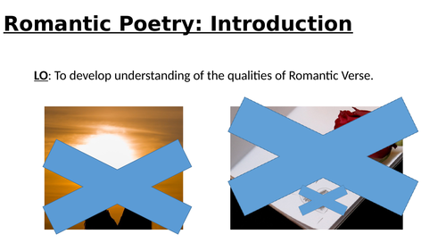 Romantic Poetry - Introduction | Teaching Resources