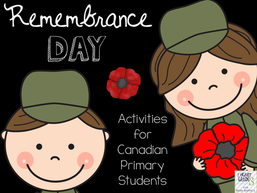 Remembrance Day Activities for Canadian Classrooms | Teaching Resources