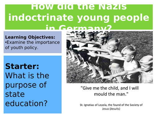 GCSE 1-9 Edexcel Key Topic 4: Life in Nazi Germany | Teaching Resources