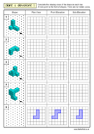 Plans & Elevations Matching Activity & More | Teaching Resources