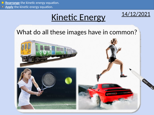 GCSE Physics: Kinetic Energy | Teaching Resources
