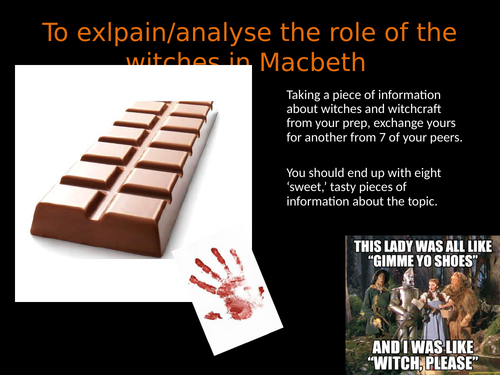 Lessons on the witches in Macbeth | Teaching Resources
