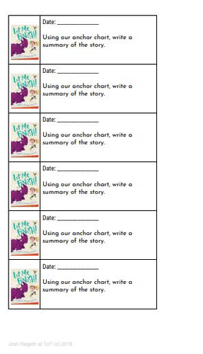 Let Me Finish! by Minh Le 4-5 Day Lesson Plan and Activities | Teaching ...