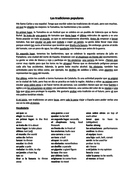 Reading Comprehension about Spanish culture | Teaching Resources