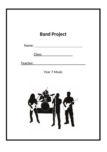 Year 7 Band Project Unit | Teaching Resources