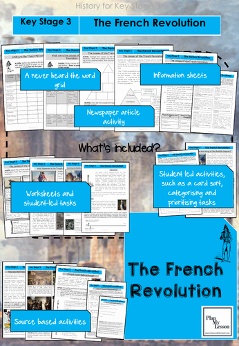 The French Revolution teaching booklet and lesson resources | Teaching ...