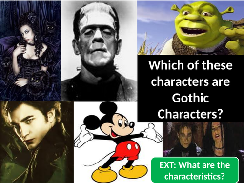 Character Descriptions - Gothic Writing Skills SOW - English - Wolsey ...