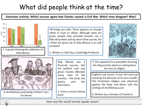 Causes of the English Civil War | Teaching Resources