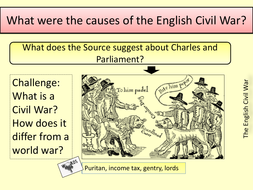 Causes of the English Civil War | Teaching Resources
