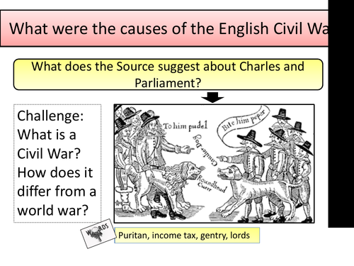 Causes of the English Civil War | Teaching Resources