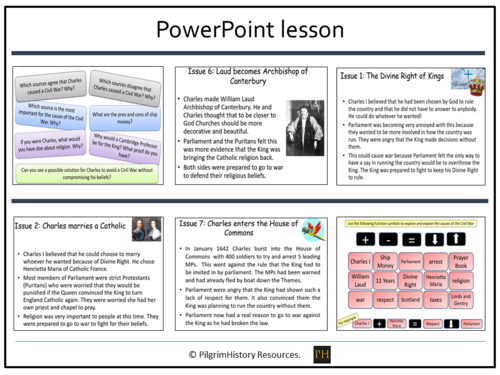 Causes of the English Civil War | Teaching Resources