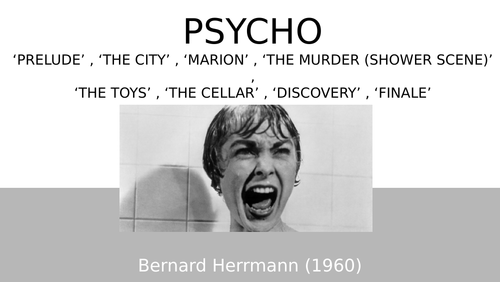 Psycho Resources Edexcel Music A level | Teaching Resources