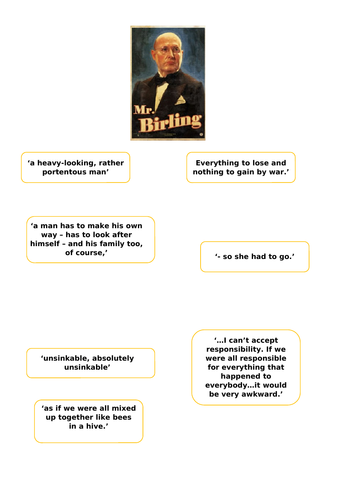 Character key quotes AIC | Teaching Resources