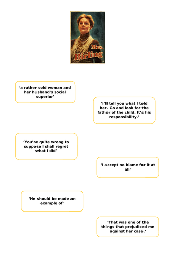 Character key quotes AIC | Teaching Resources