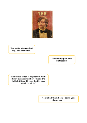 Character key quotes AIC | Teaching Resources