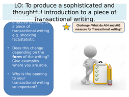 The Explorer's Daughter Edexcel IGCSE | Teaching Resources