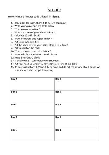 Walking Talking Mock Exam (AQA GCSE English Literature Paper 1 ...