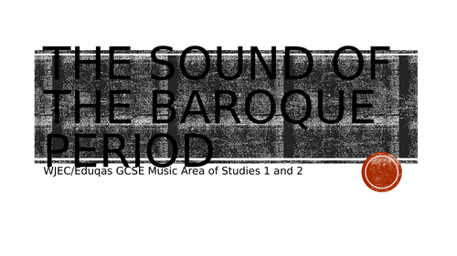 Introduction to the Baroque Period | Teaching Resources