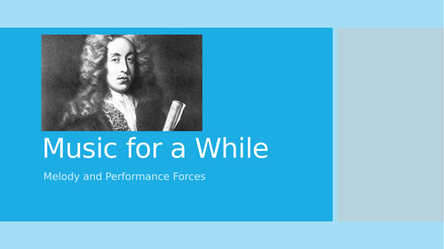 Music GCSE (9-1) Edexcel: AOS 2 Vocal Music- Purcell : Baroque Melodies ...