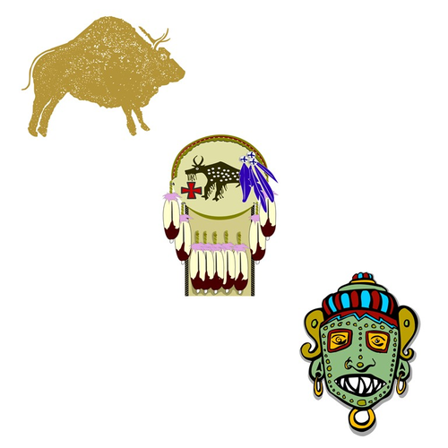 Native American Clip Art - Tribal Elements - Commercial Use | Teaching ...