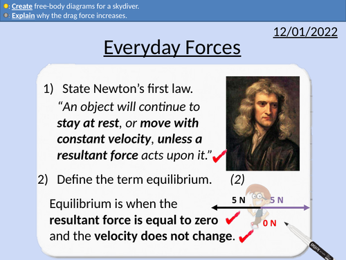 GCSE Physics: Every Day Forces | Teaching Resources