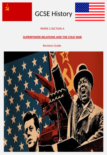 Cold War Revision Guide | Teaching Resources