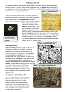 The Babington Plot | Teaching Resources