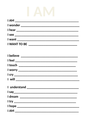 NEW CLASS/TRANSITION/END OF YEAR - ALL ABOUT ME - COMPLETE LESSON ...