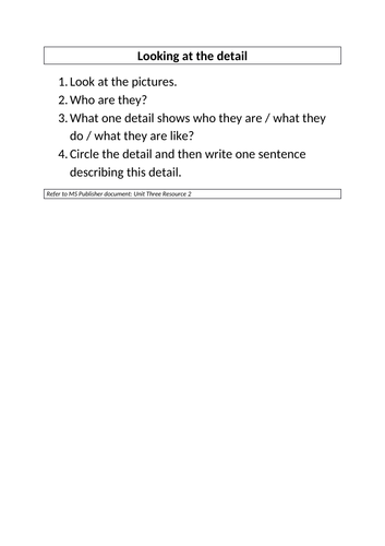 Year 9 descriptive writing | Teaching Resources