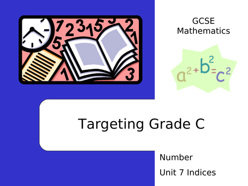 GCSE Edexcel Maths Algebra Indices | Teaching Resources