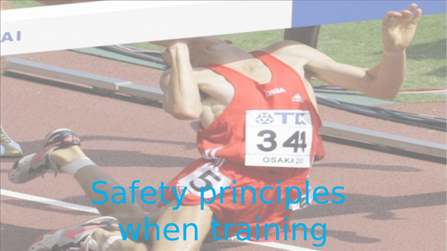 Safety in Sport | Teaching Resources