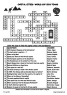 Literacy resources: World Cup Football 2018 | Teaching Resources