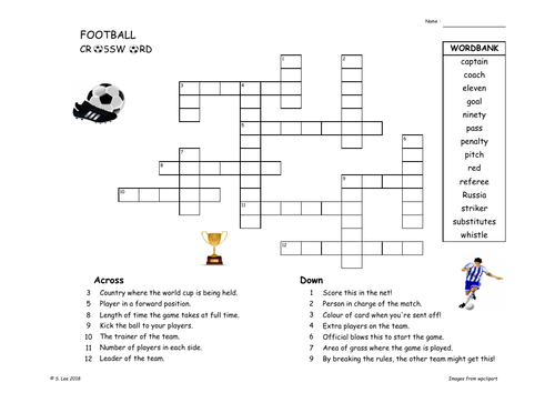 Literacy resources: World Cup Football 2018 | Teaching Resources
