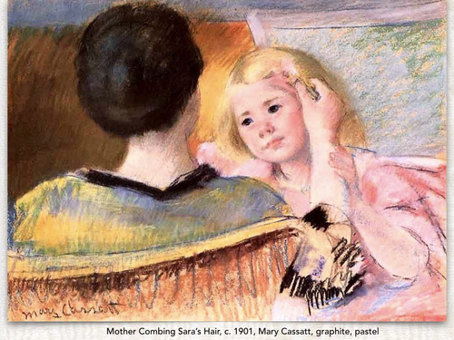 Mary Cassatt Art SHOW + TEST = 170 Slides Impressionism Painter Art ...