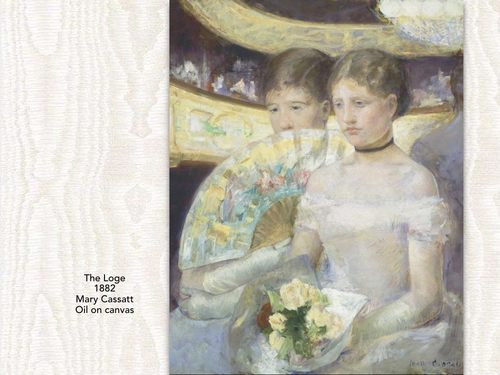 Mary Cassatt Art SHOW + TEST = 170 Slides Impressionism Painter Art ...
