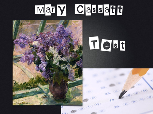 Mary Cassatt Art SHOW + TEST = 170 Slides Impressionism Painter Art ...