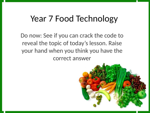 Year 7 Food Lesson - Carbohydrates, Banana Smoothie, full resources ...
