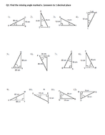GCSE Foundation - Trigonometry - Finding Missing Angle (L3) | Teaching ...
