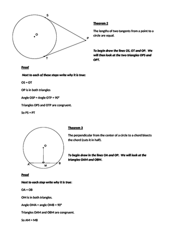 GCSE Edexcel Maths Shape Circle Theorems | Teaching Resources GCSE Edexcel Maths Shape Circle Theorems | Teaching Resources