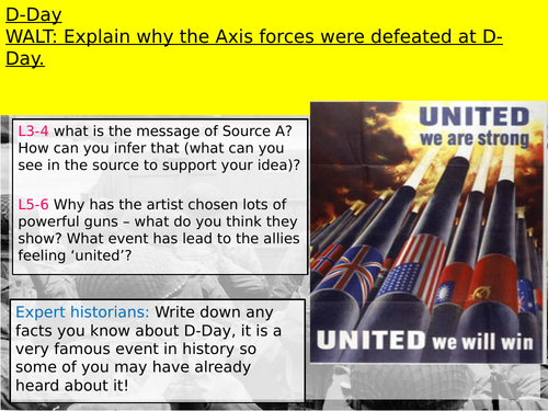 KS3 D-Day (WW2) | Teaching Resources