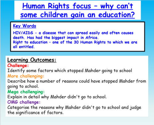 Human Rights : Education | Teaching Resources