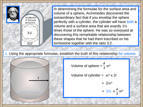 GCSE Edexcel Maths Shapes Volumes 2 | Teaching Resources