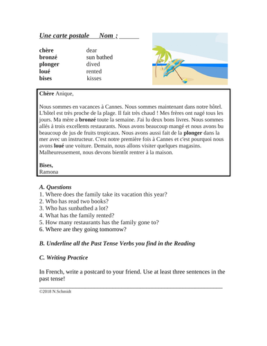 Passé Composé French Reading Bundle: Top 4 Readings @30% off ...